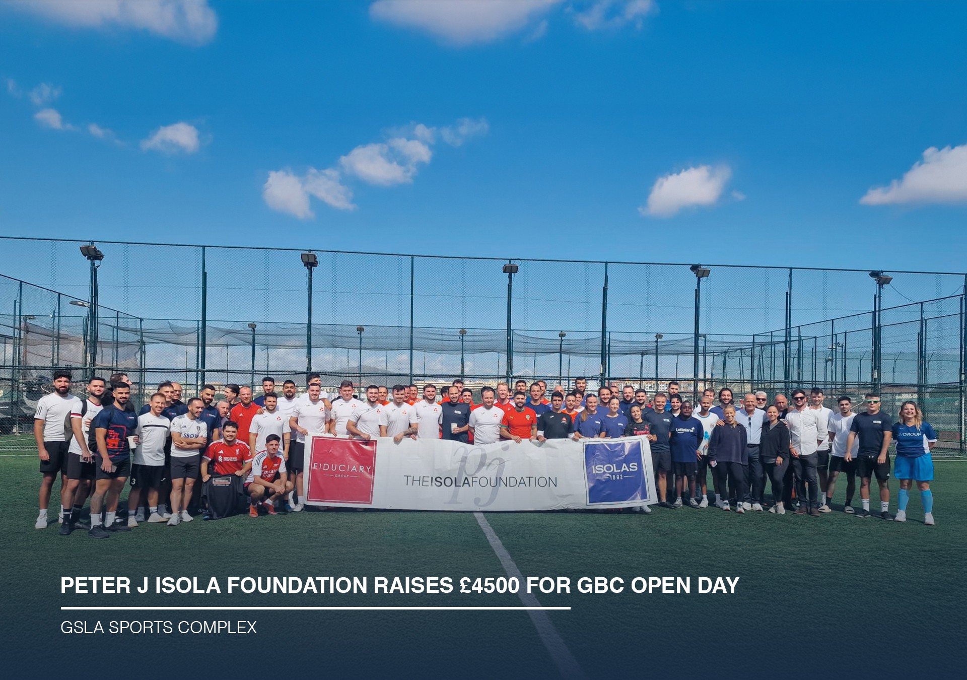 Peter J Isola Foundation Raises £4,500 for GBC Open Day - Your ...