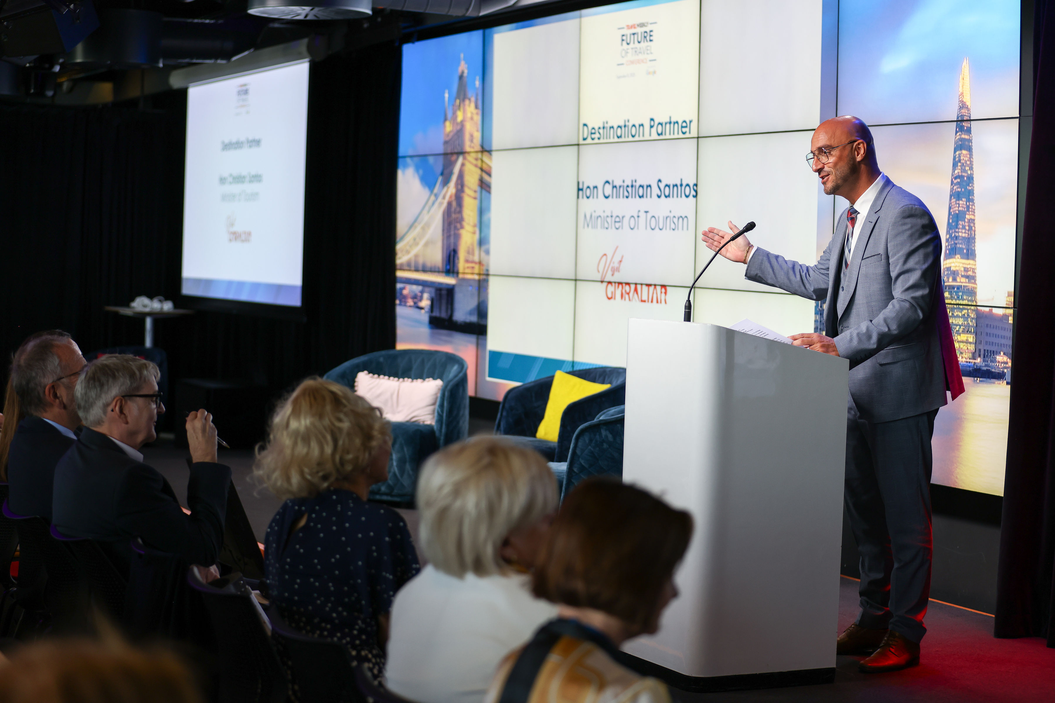 Visit Gibraltar Attends Future of Travel Event - Your Gibraltar TV (YGTV)