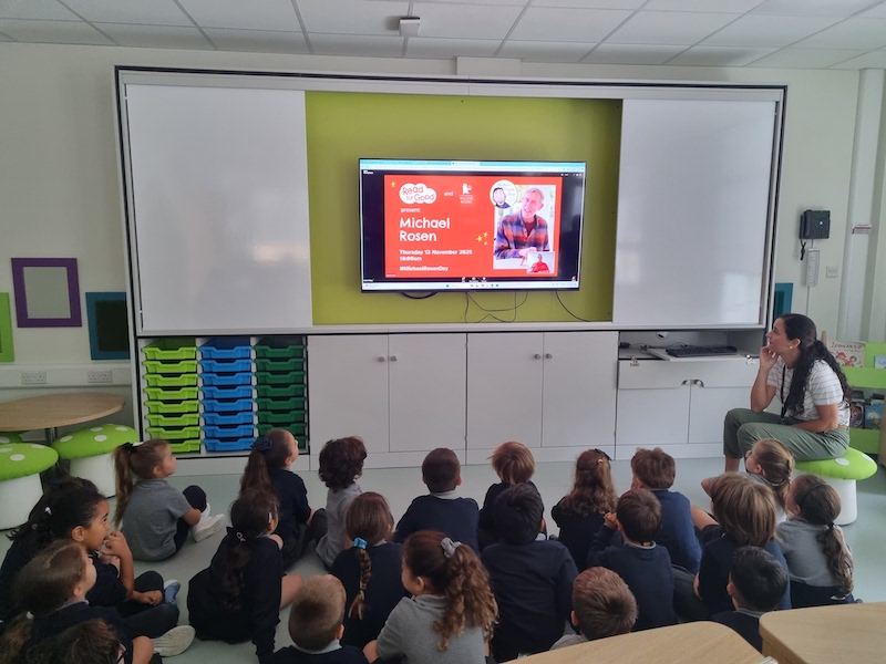 St Mary’s Celebrates Michael Rosen Day With ‘Funny Food’ Poetry ...