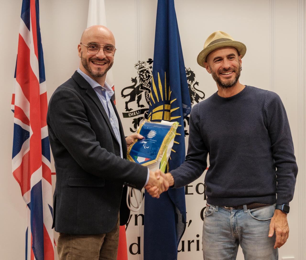 Minister Santos Meets Italian Team Leading Humanitarian “Paralympic ...