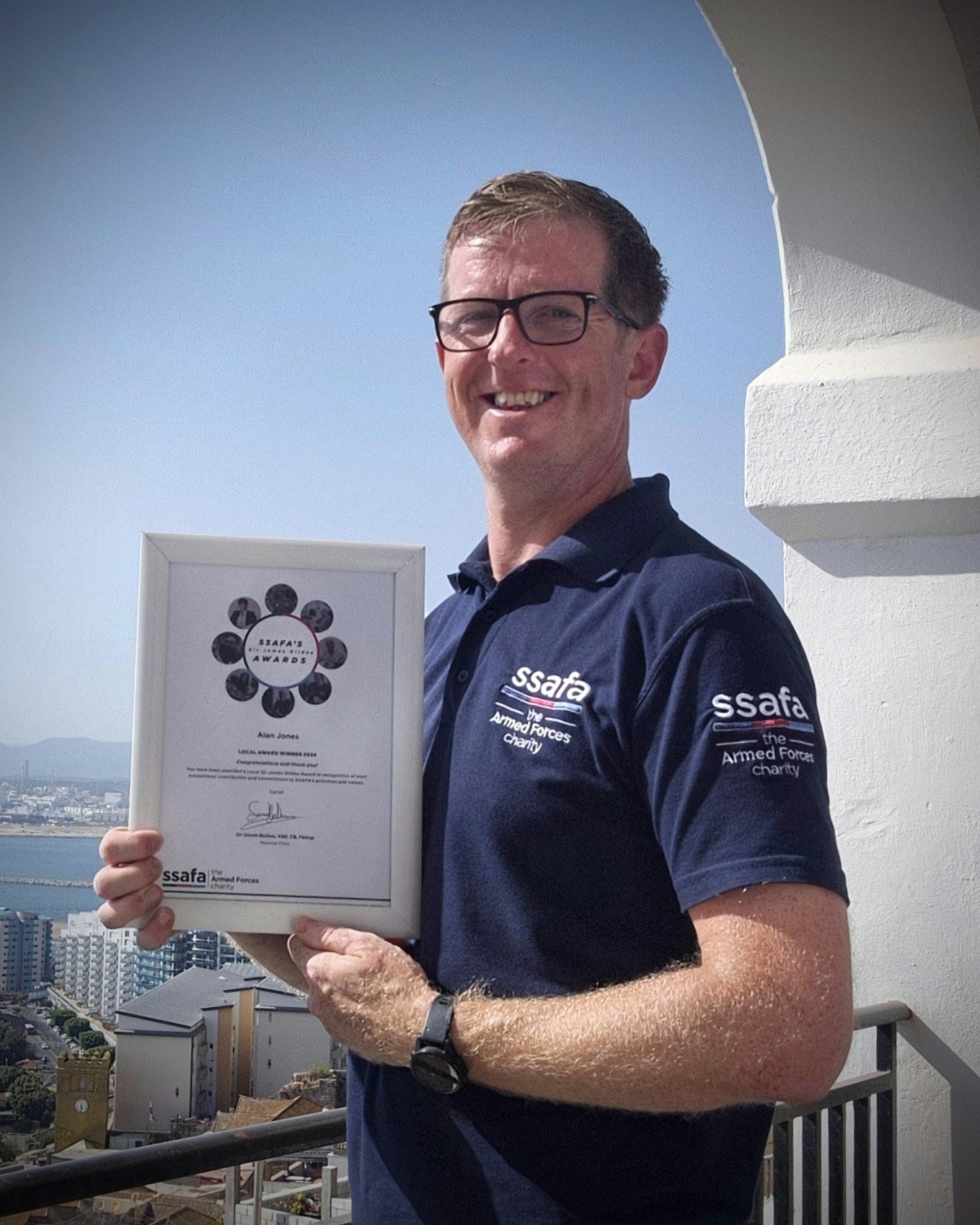 SSAFA Gibraltar Chairman Recognised with Prestigious Sir James Gildea ...