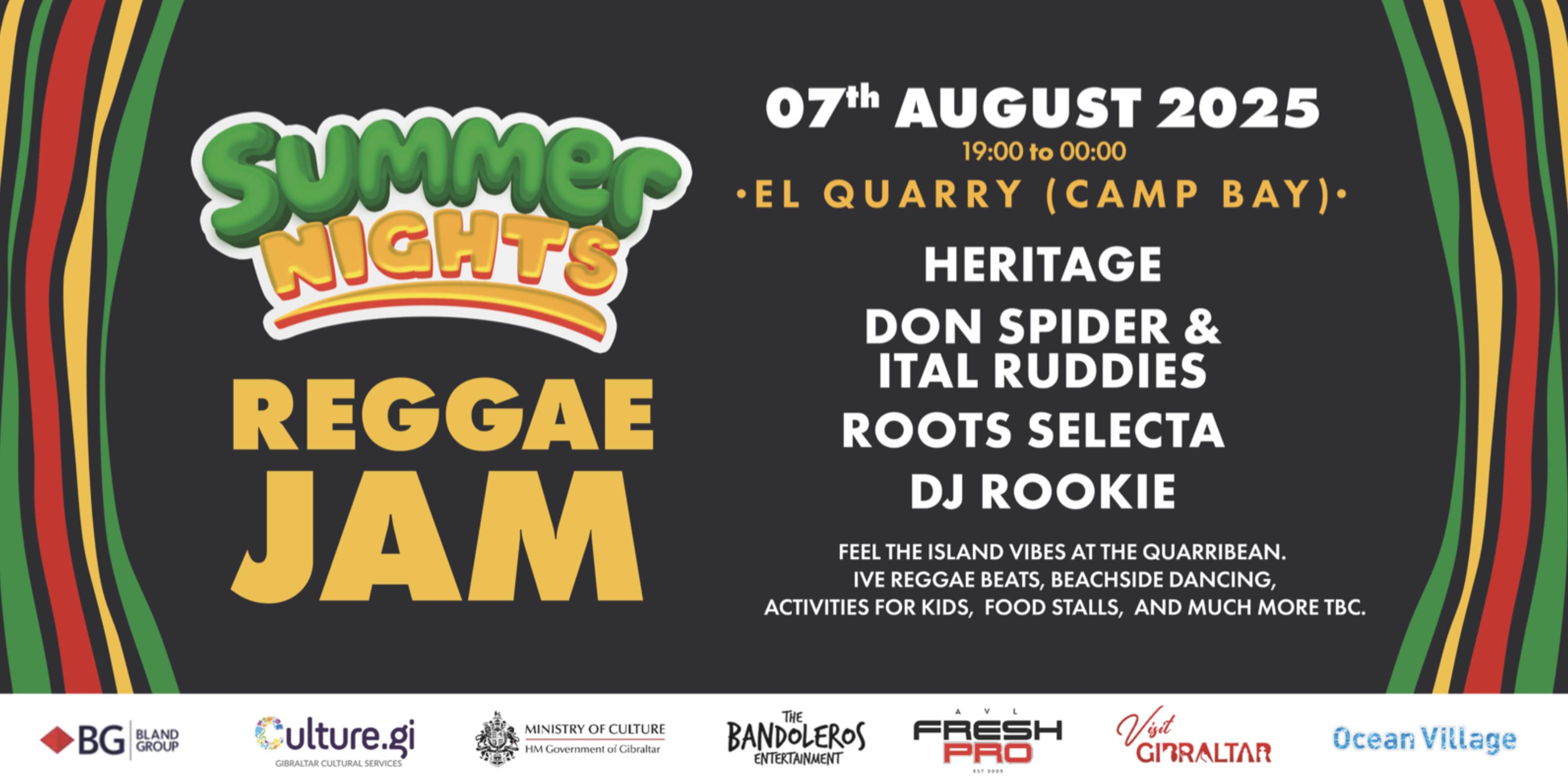 The Bandoleros Presents Summer Reggae Jam: Final Summer Nights 2025 ...