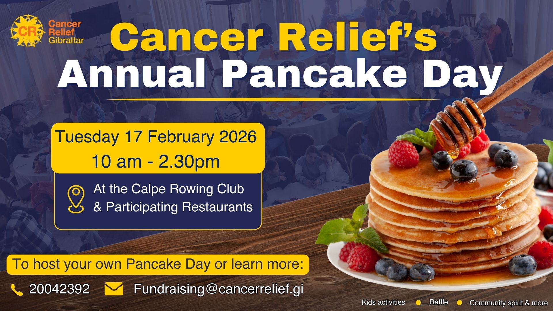 Cancer Relief Pancake Day 2026 - Your Gibraltar TV (YGTV)