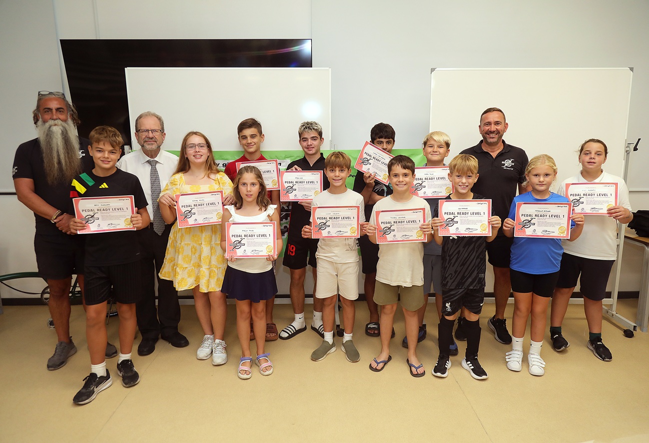 Cycling Proficiency Certificates - Your Gibraltar TV (YGTV)