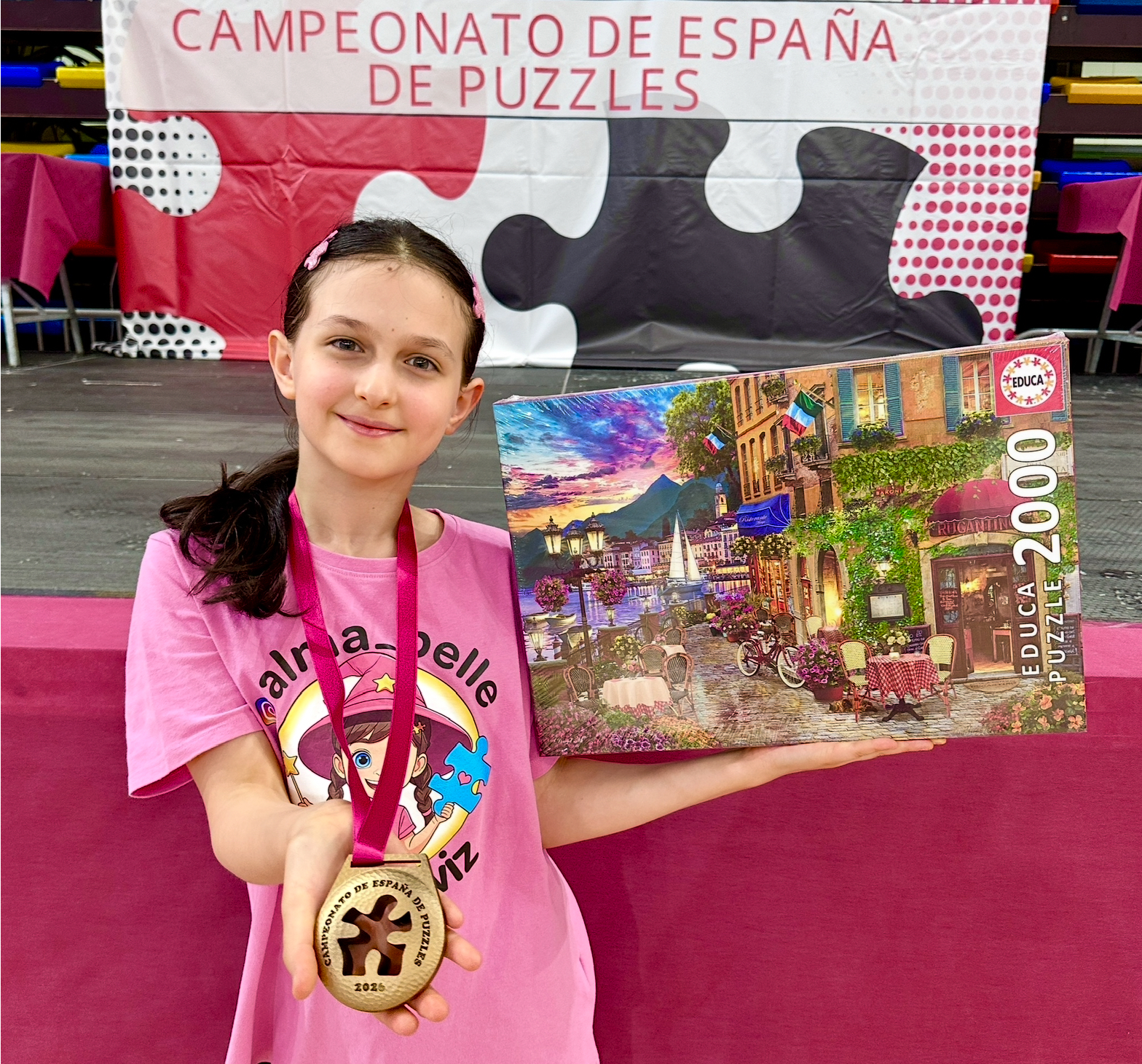 Alma Belle Wins Fifth Consecutive Spanish Puzzle Championship Title ...