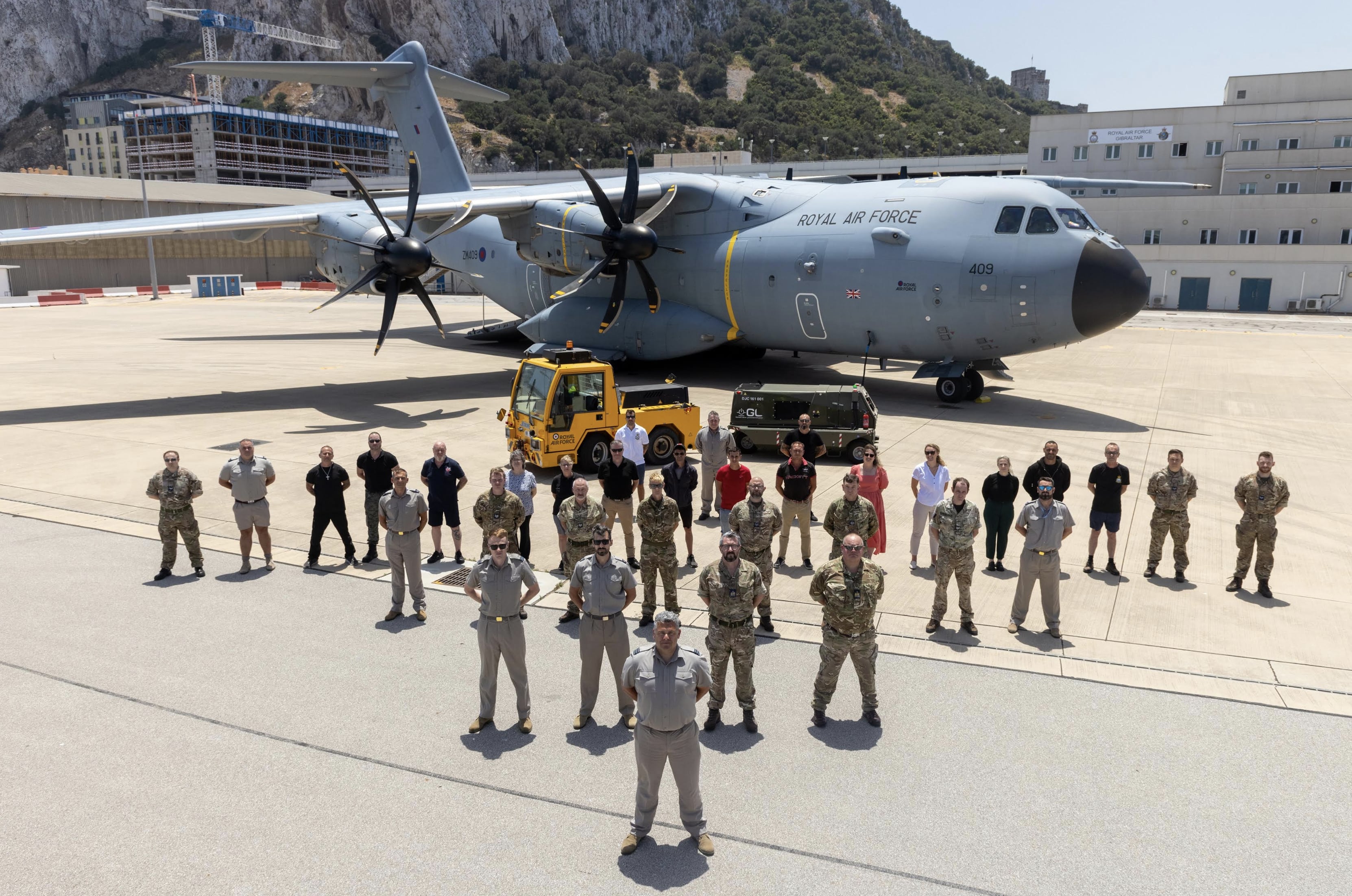 RAF Recruitment Team And RAF Gibraltar Showcase Career Opportunities ...