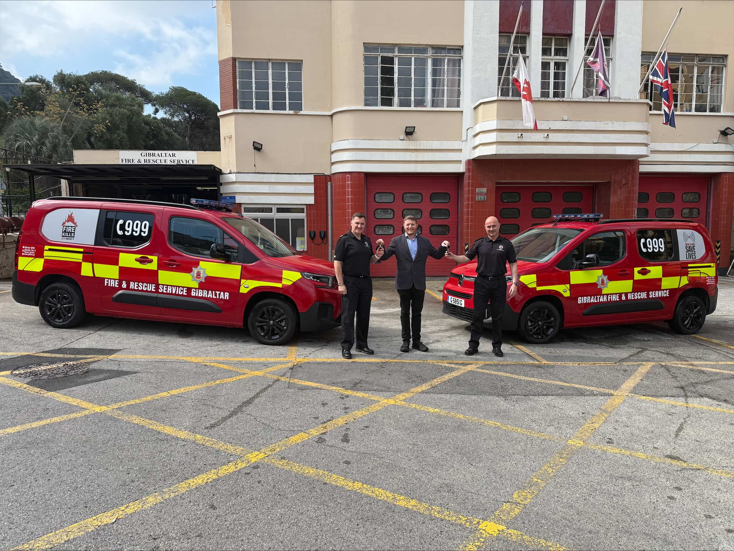 New Electric Vehicles For The Gibraltar Fire And Rescue Service - Your ...
