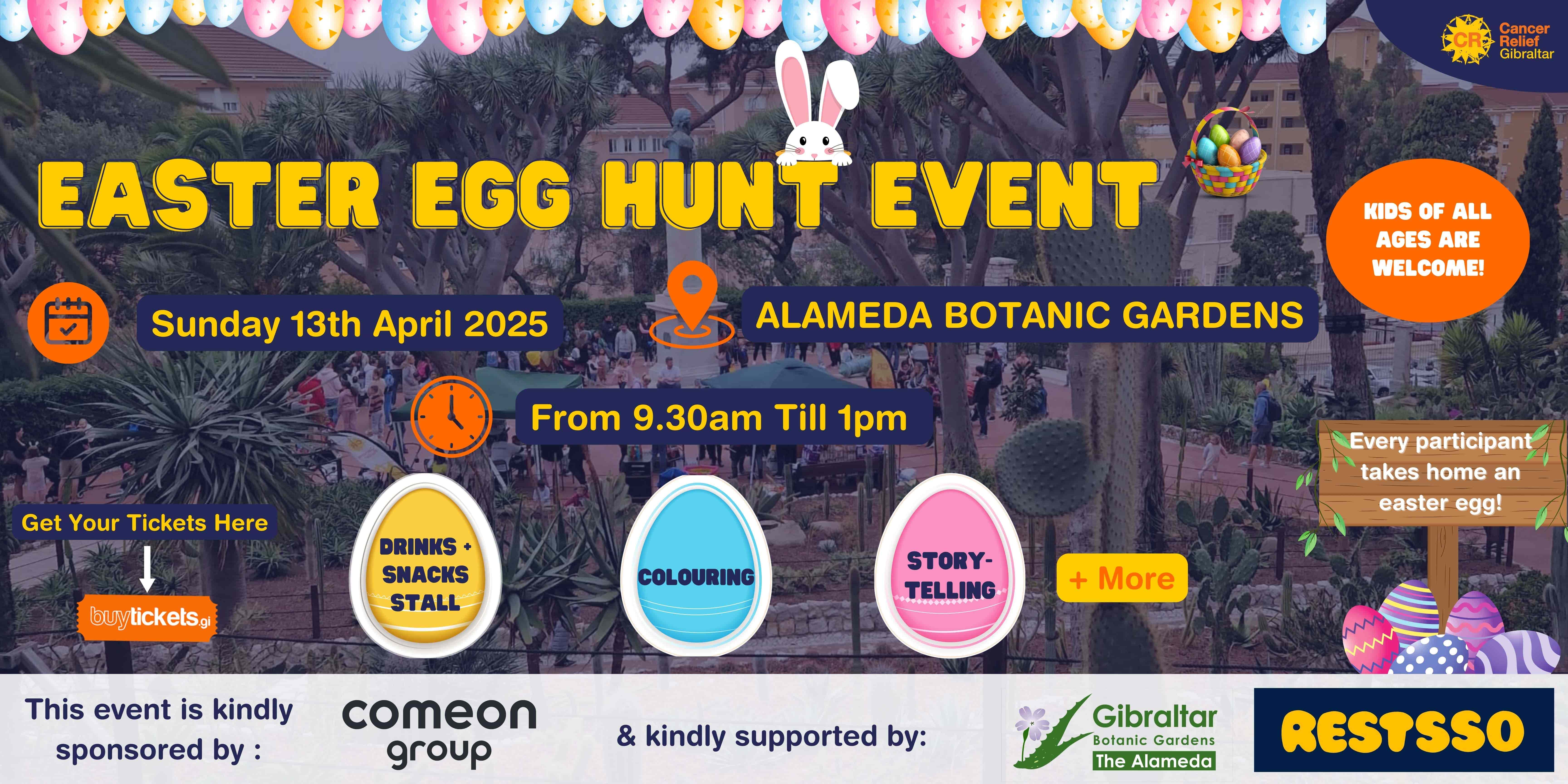 Cancer Relief's Easter Egg Hunt At The Alameda Gardens - Your Gibraltar ...
