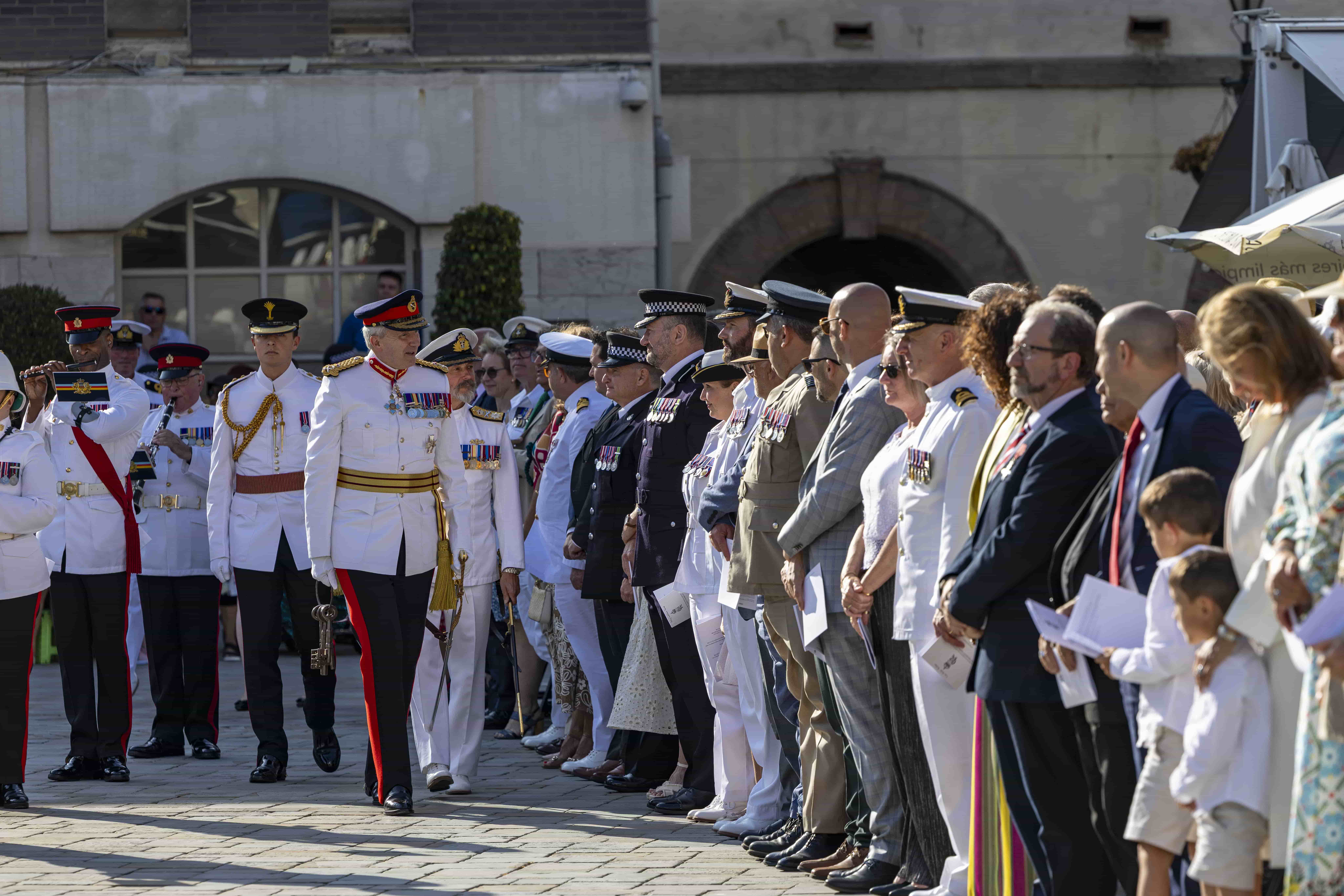 British Forces Gibraltar Celebrate His Majesty King Charles III’s 77th ...