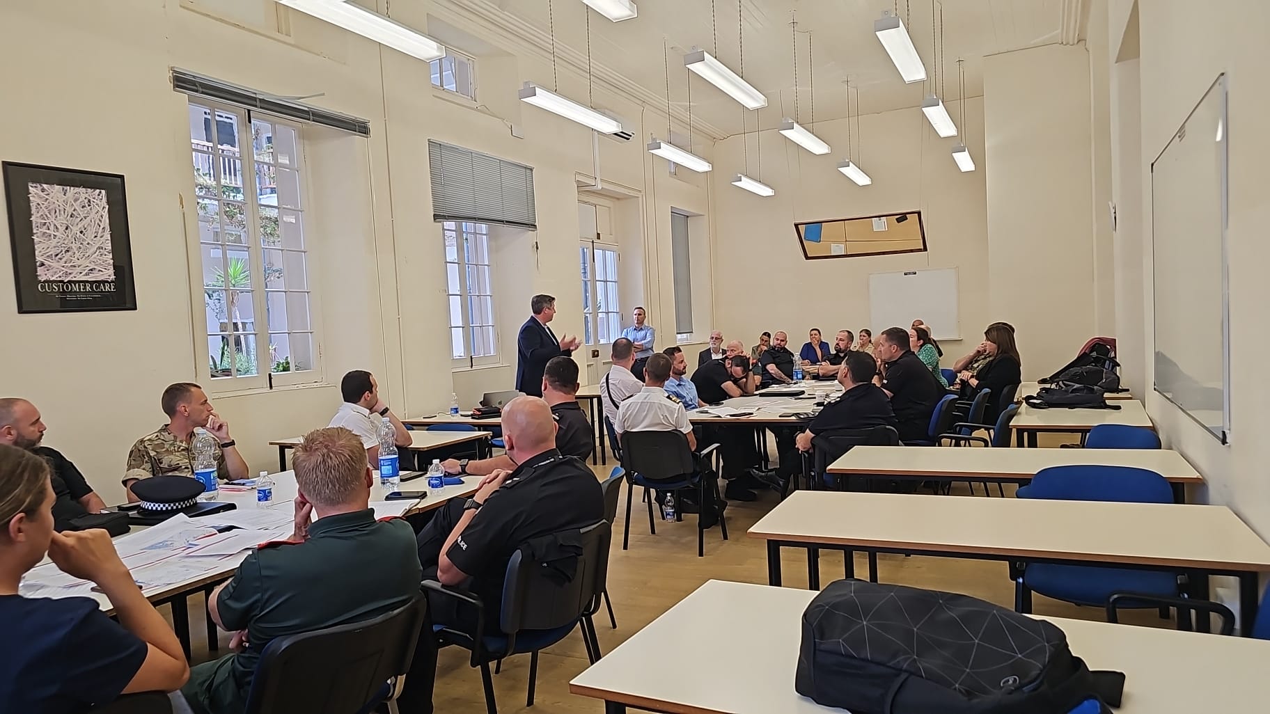 Tabletop Exercise On A Marauding Terrorist Attack Scenario And Civil ...