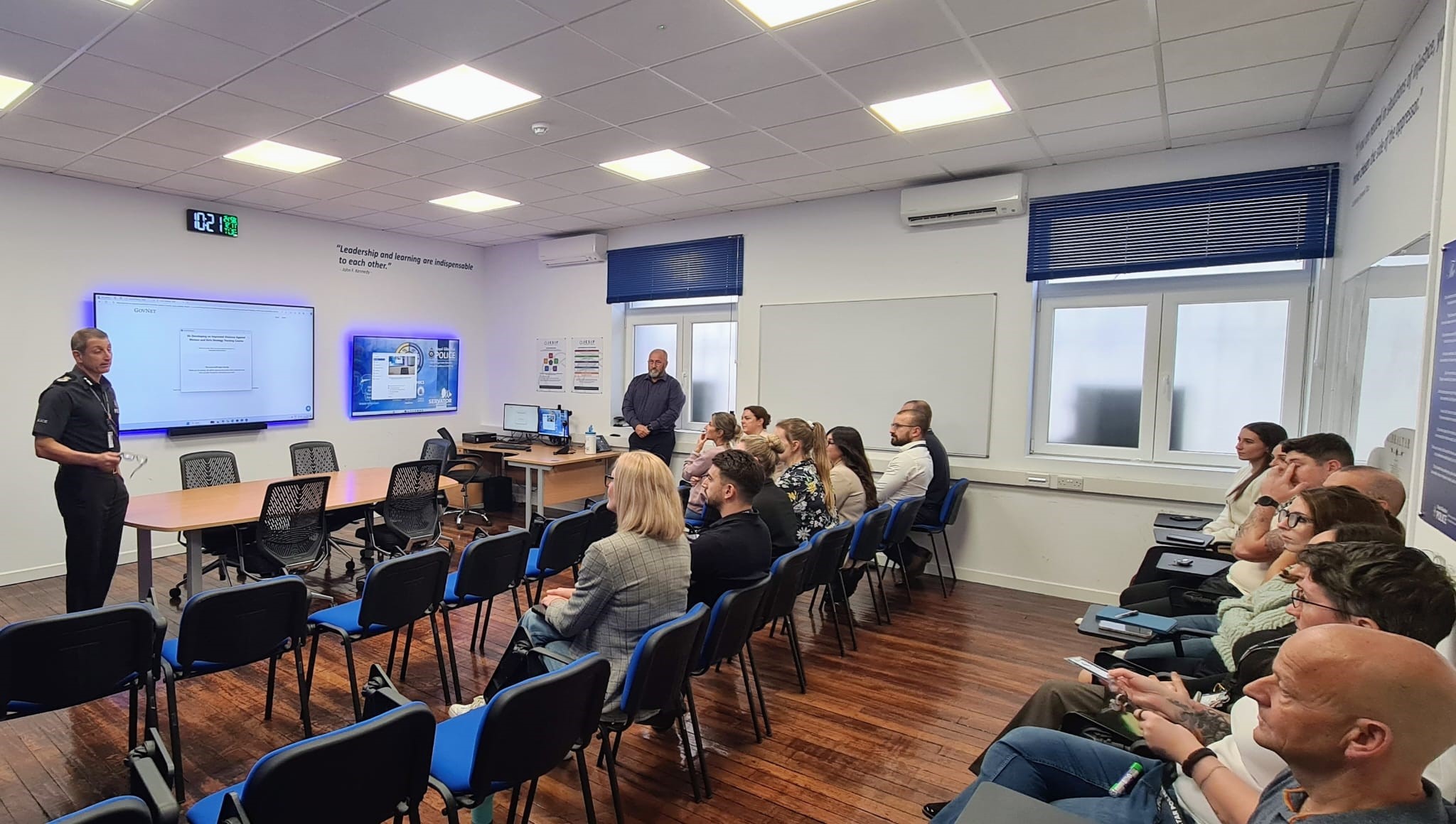 Domestic Abuse Training For RGP - Your Gibraltar TV (YGTV)