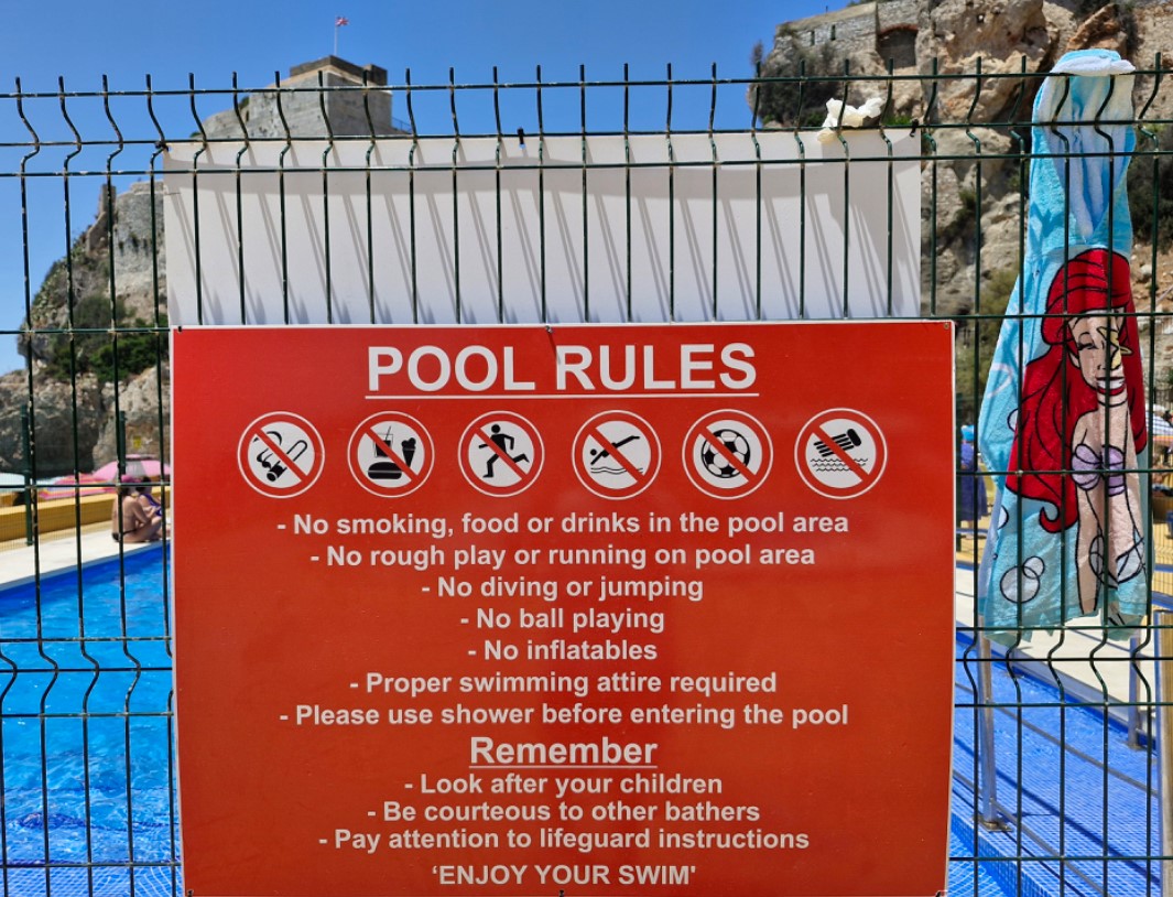 Intimidating Behaviour At Camp Bay Pool - Your Gibraltar TV (YGTV)