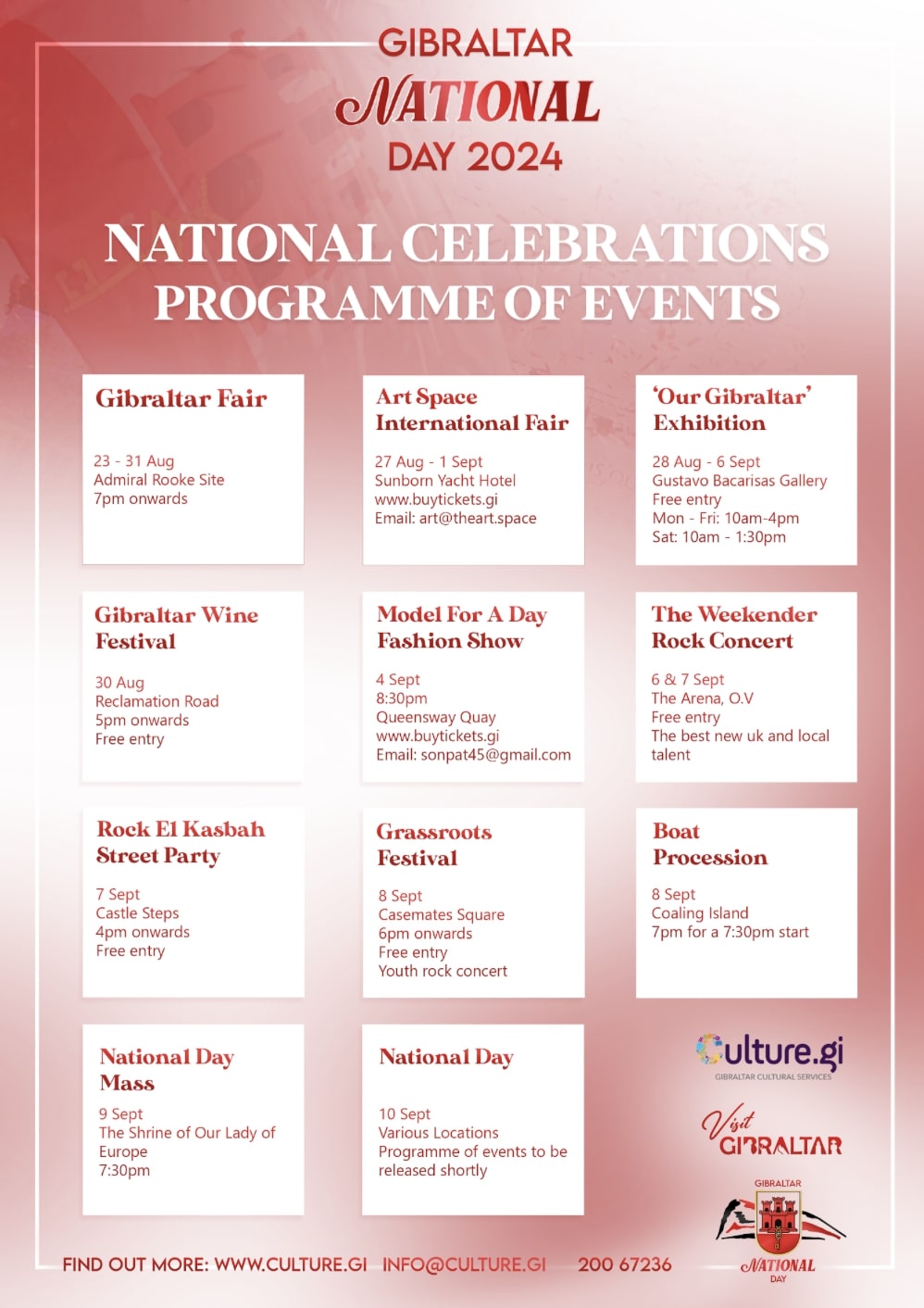 Gibraltar National Celebrations 2024 - Your Gibraltar TV (YGTV)