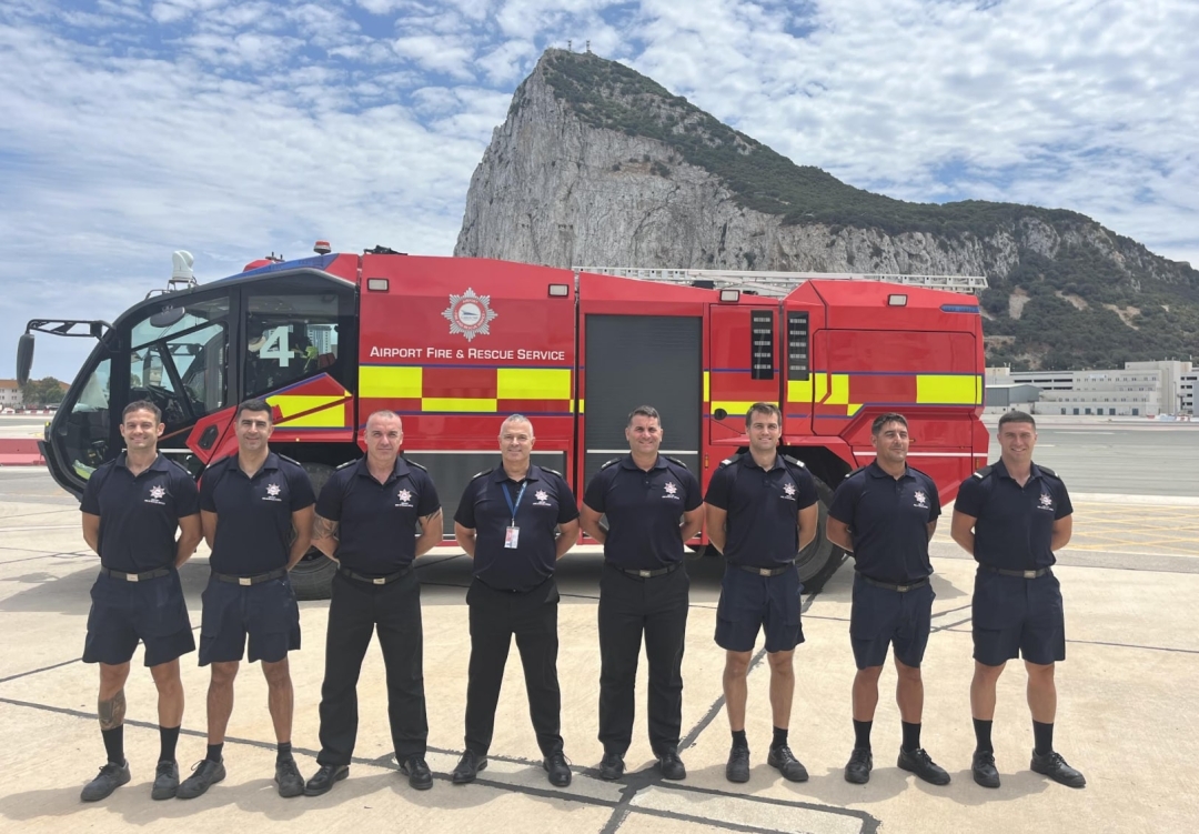 Promotions At The Airport Fire And Rescue Service - Your Gibraltar TV ...