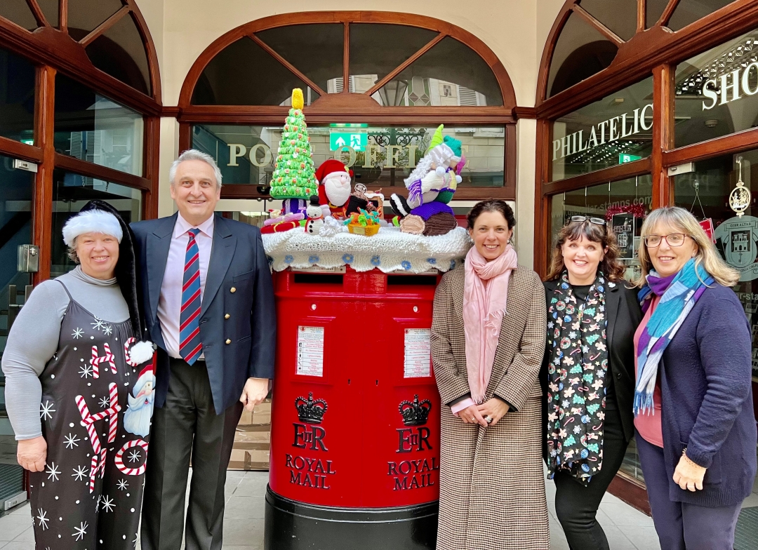 Christmas Post Box Toppers - Your Gibraltar TV (YGTV)