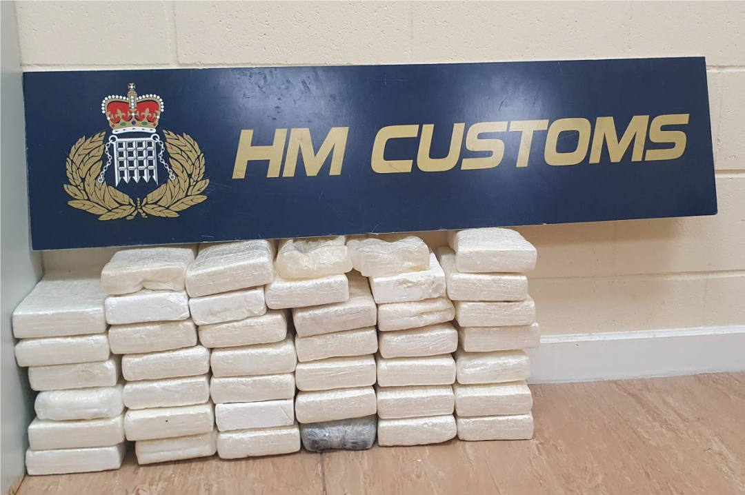 Historic Cocaine Seizures for HM Customs - Your Gibraltar TV (YGTV)