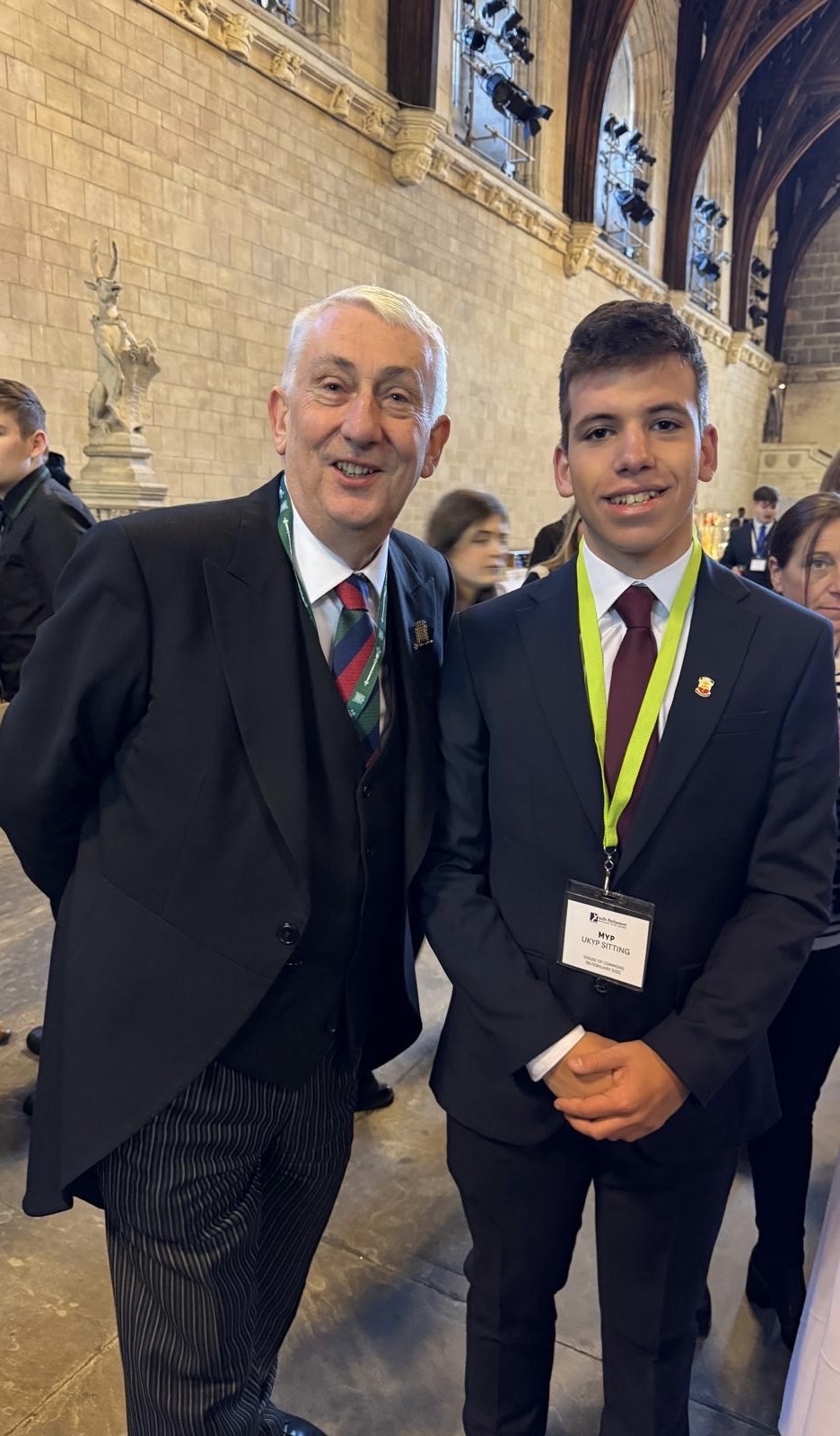 James Vinet Addresses UK Youth Parliament in the House of Commons ...