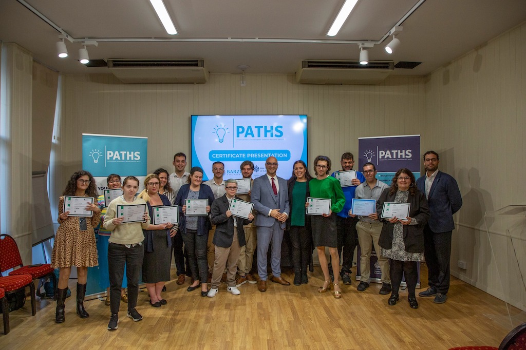 Minister Santos Presents PATHS Certificates - Your Gibraltar TV (YGTV)