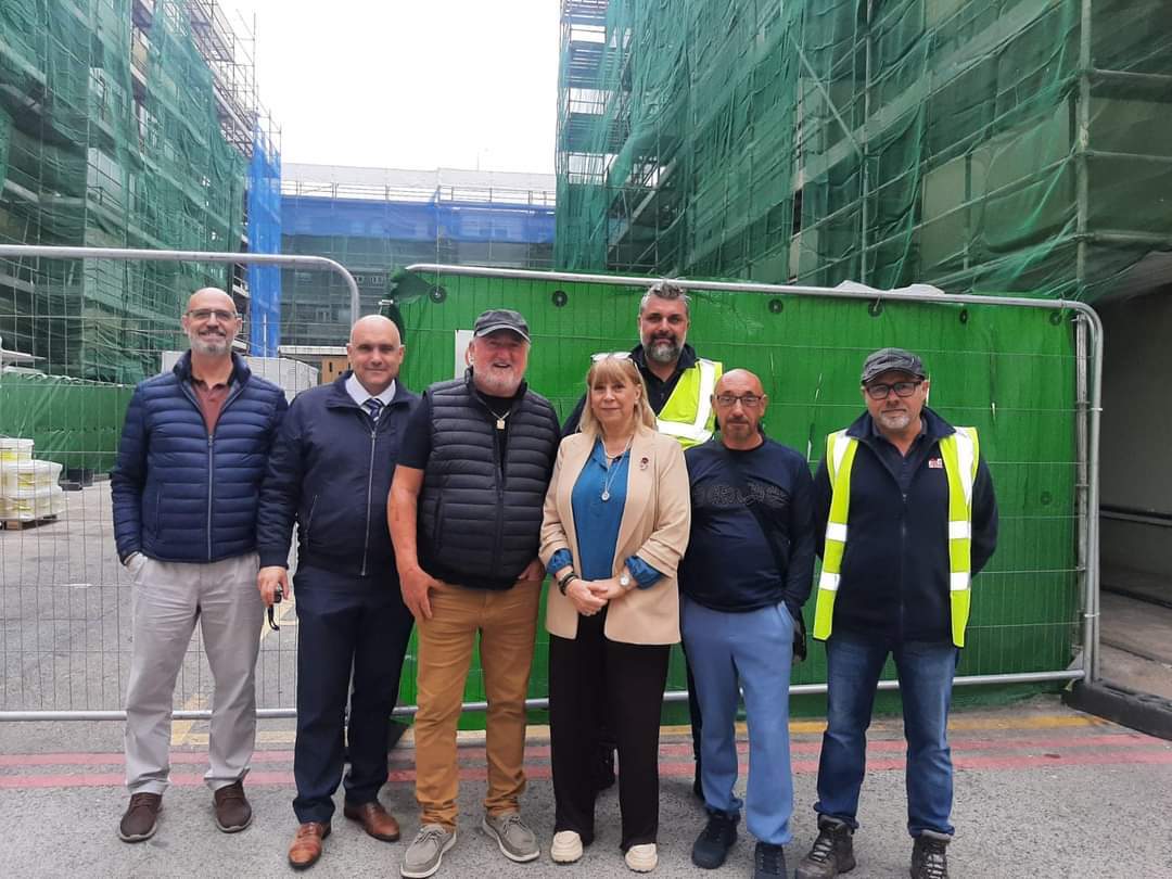 Minister for Housing Visits Varyl Begg Estate - Your Gibraltar TV (YGTV)