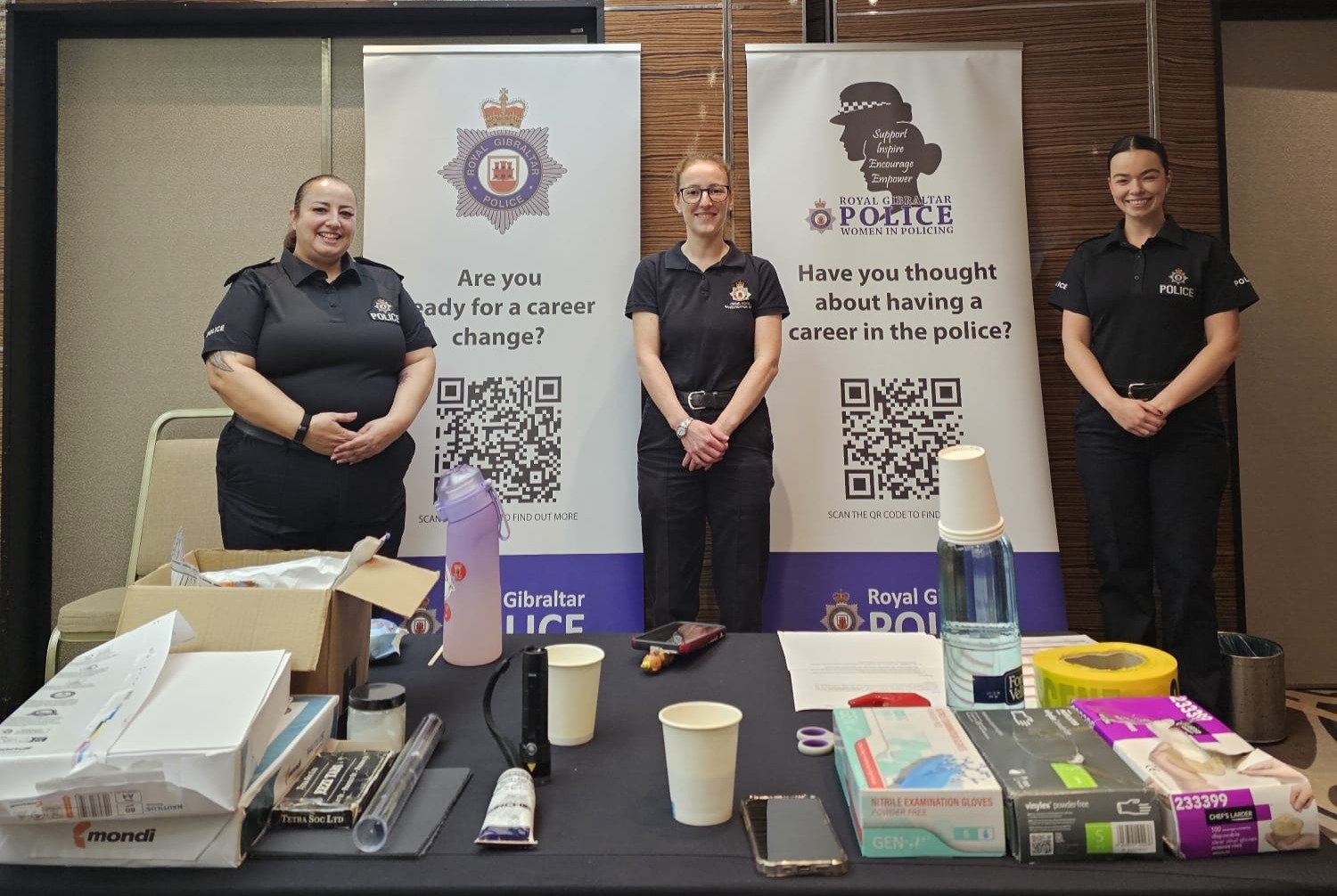 RGP Officers Help Inspire Young Girls - Your Gibraltar TV (YGTV)