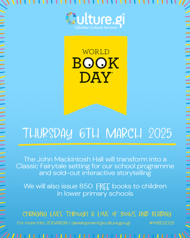 World Book Day 2025 Activities - Your Gibraltar TV (YGTV)