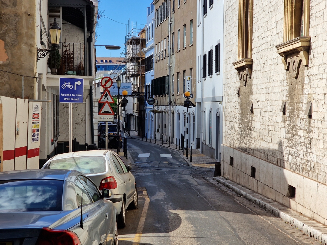 New Cycle Access via George's Lane to Line Wall Road - Your Gibraltar ...