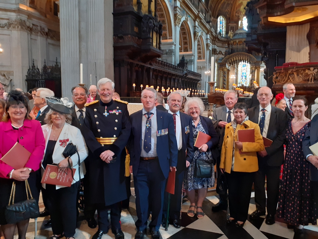Members of the OBE Gibraltar Association Attend Service of Dedication ...