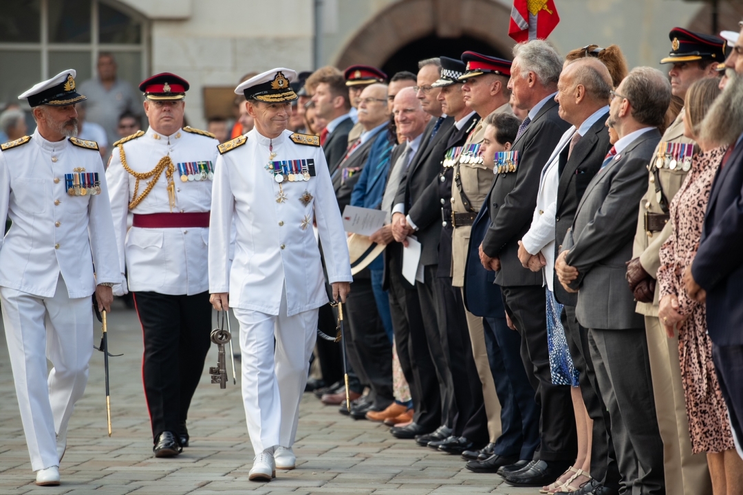 Ceremony Of The Keys Performed By The Royal Gibraltar Regiment - Your ...