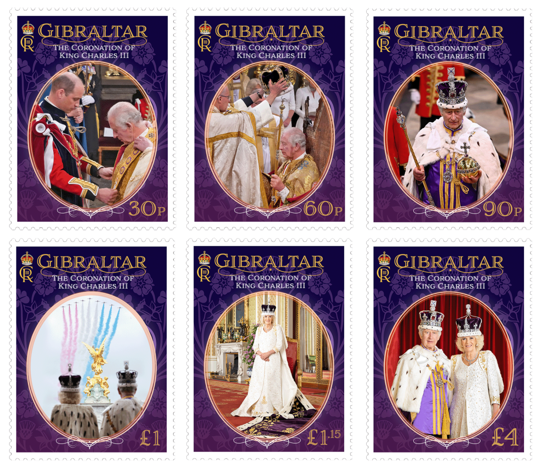 Gibraltar Honours The Coronation Of King Charles III With A New Stamp ...