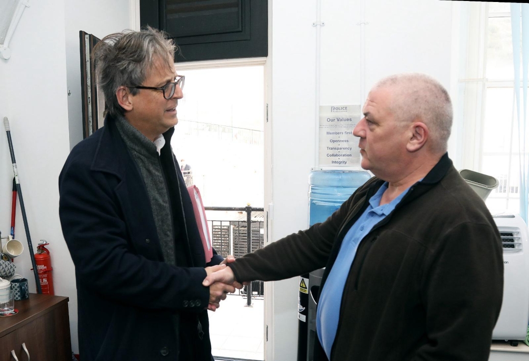 Minister Feetham Engages With Gibraltar Police Federation Following ...