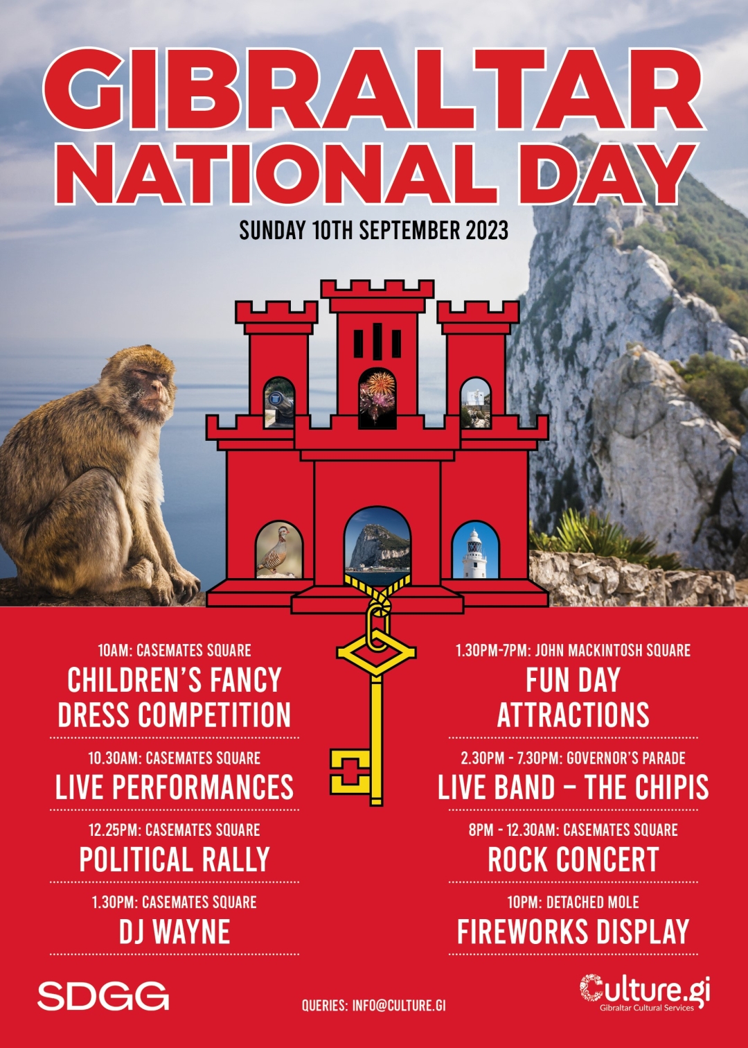 National Day Programme Of Events 2023 - Your Gibraltar TV (YGTV)