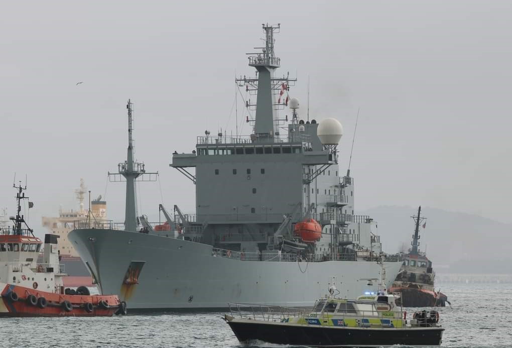 British Forces Gibraltar Welcomes HMS Scott For Maintenance - Your ...