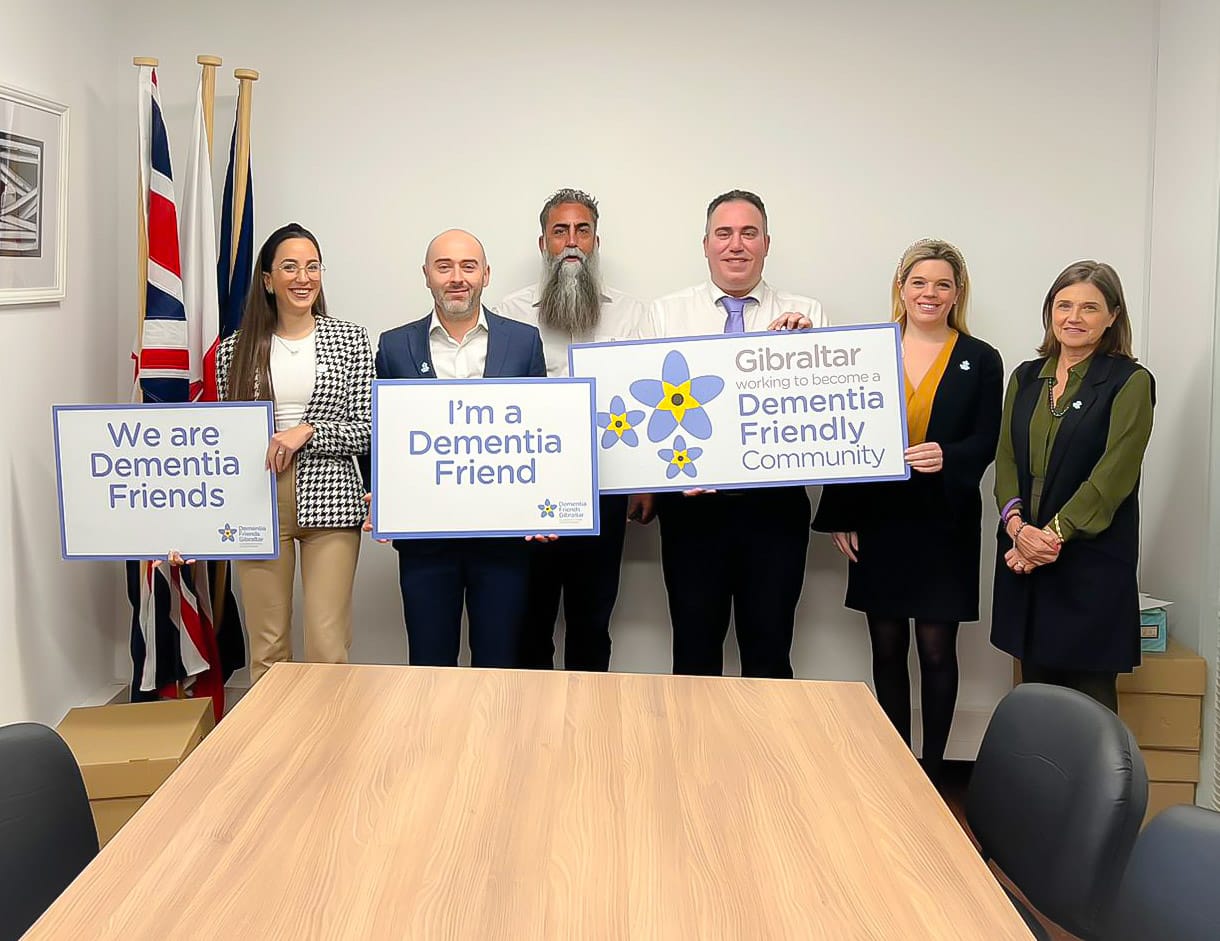 The Ministry of Transport Become Dementia Friends - Your Gibraltar TV ...