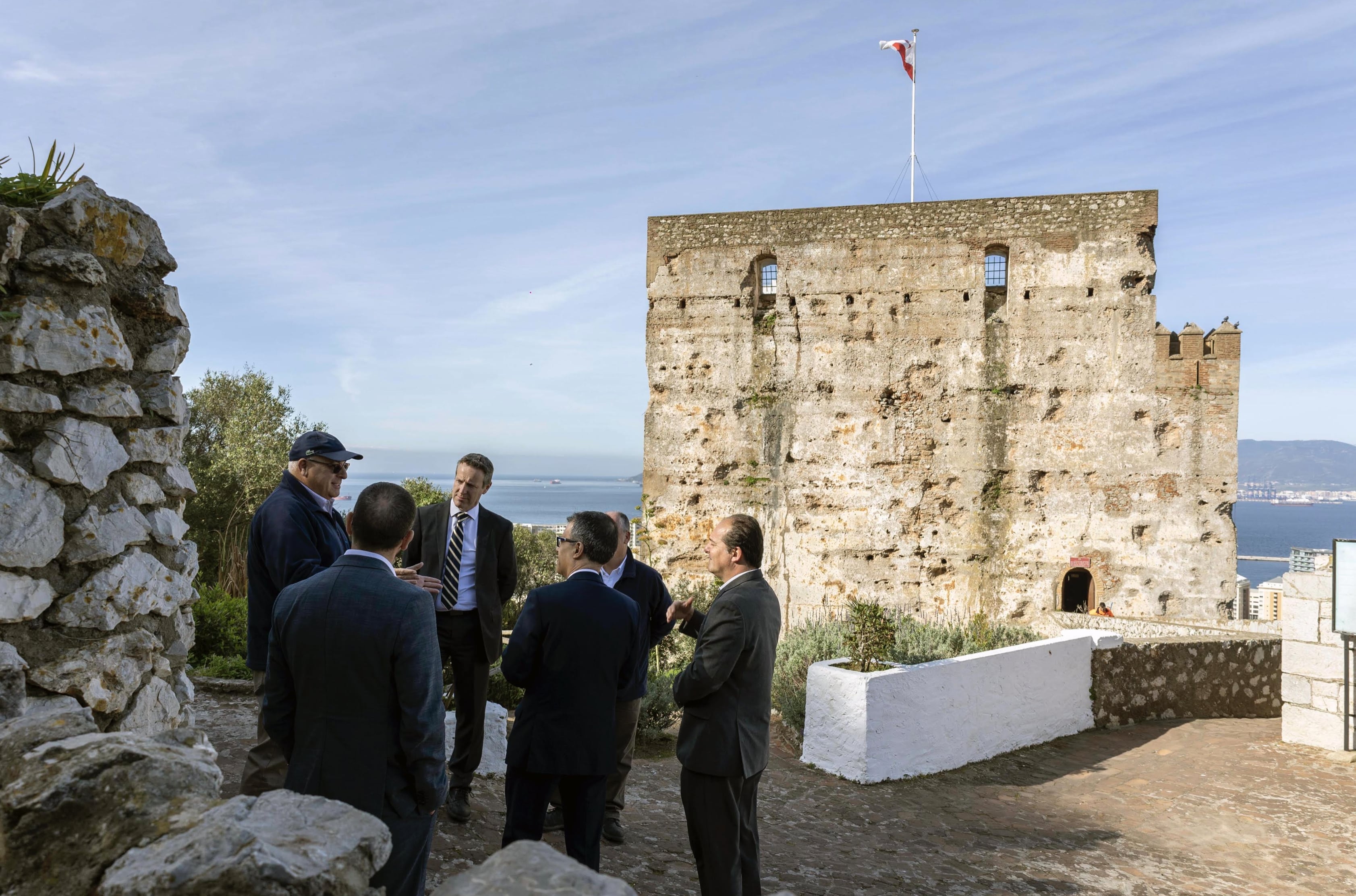 AquaGib Sensitive Work At Northern Defences - Your Gibraltar TV (YGTV)