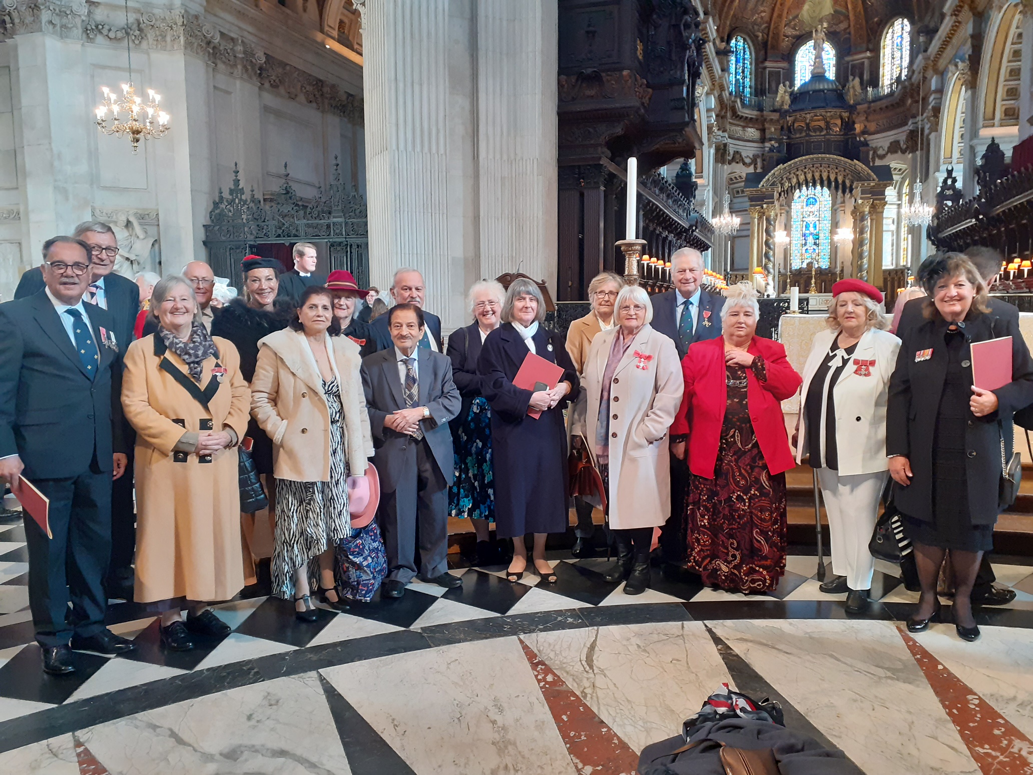 OBE Gibraltar Association Attends Service Of Dedication At St Paul's ...