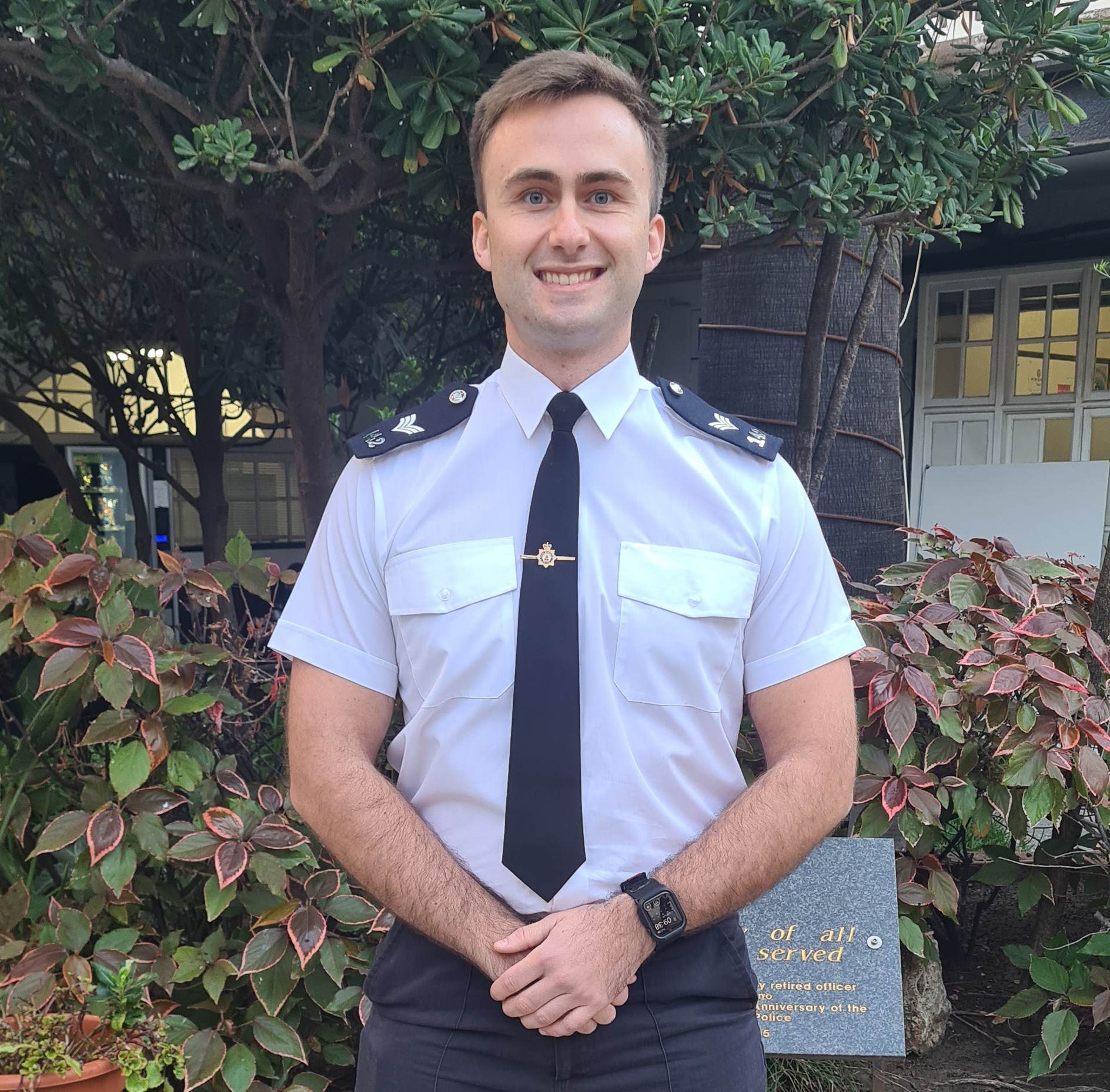 PC Stefan Davis Promoted To Sergeant - Your Gibraltar TV (YGTV)