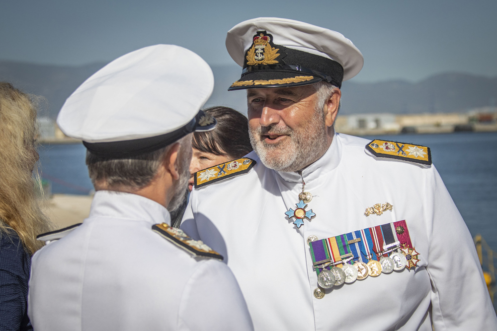 Commodore Steve Dainton Leaves The Rock - Your Gibraltar TV (YGTV)