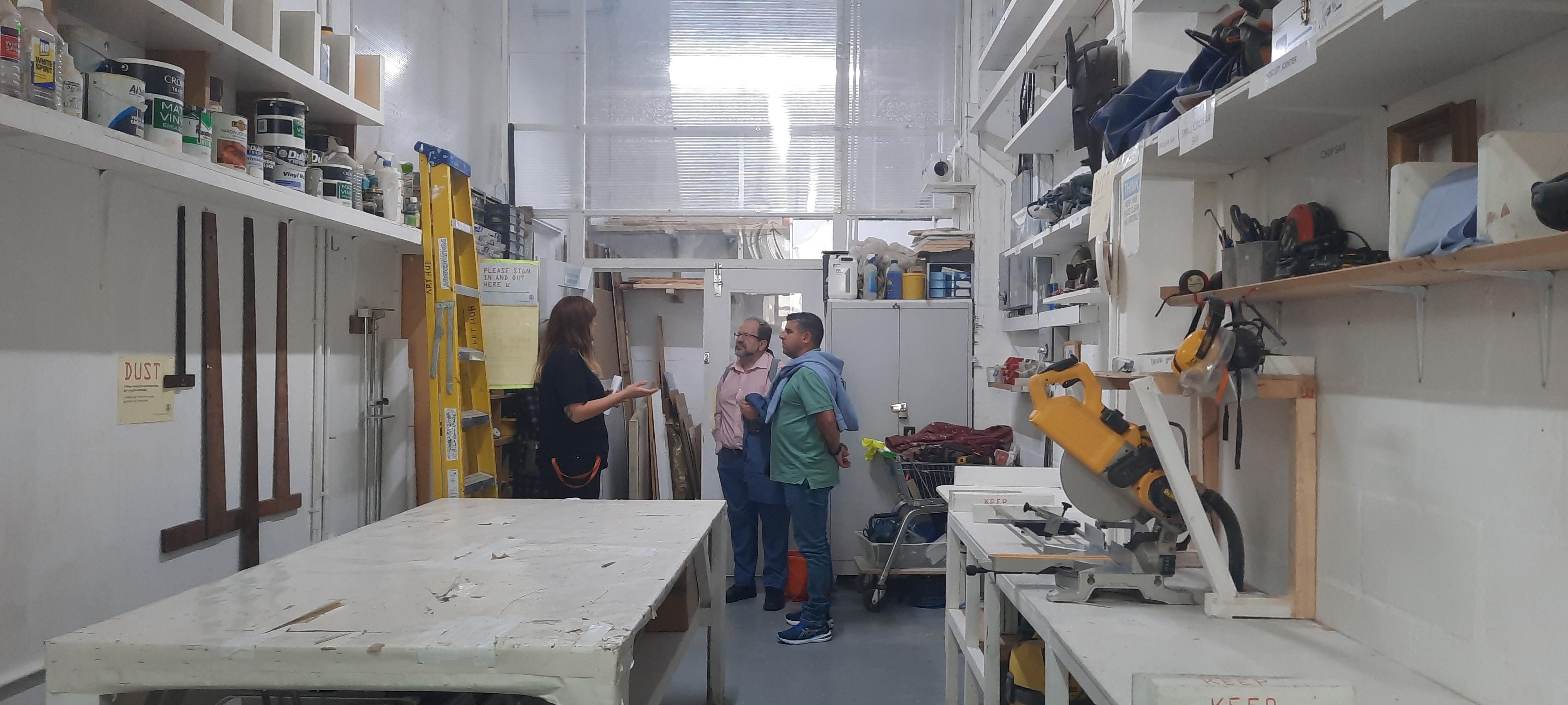 Art Hub Studio Visit - Your Gibraltar TV (YGTV)