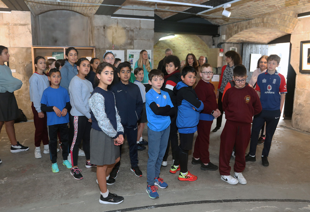 GEMA Gallery Tour for St Bernard’s School Pupils - Your Gibraltar TV (YGTV)