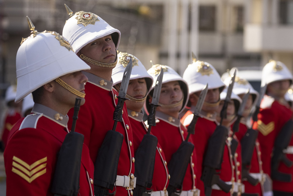 Royal Gibraltar Regiment Fit for Role Inspection Ahead of Public Duties ...