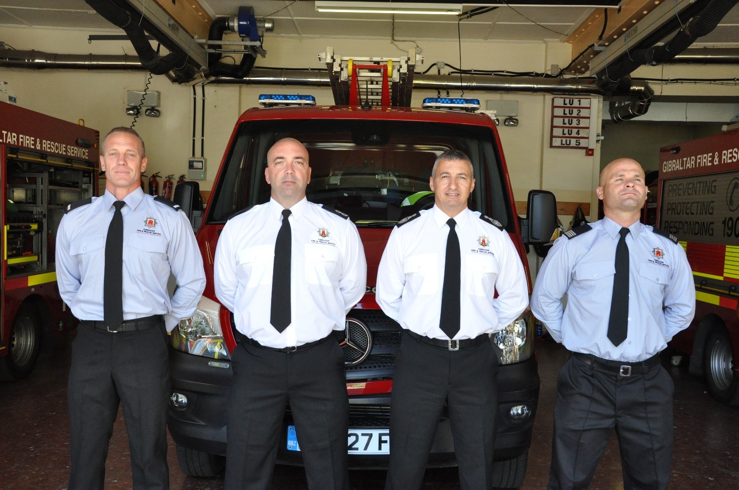 Promotions At Gibraltar Fire And Rescue Service - Your Gibraltar TV (YGTV)