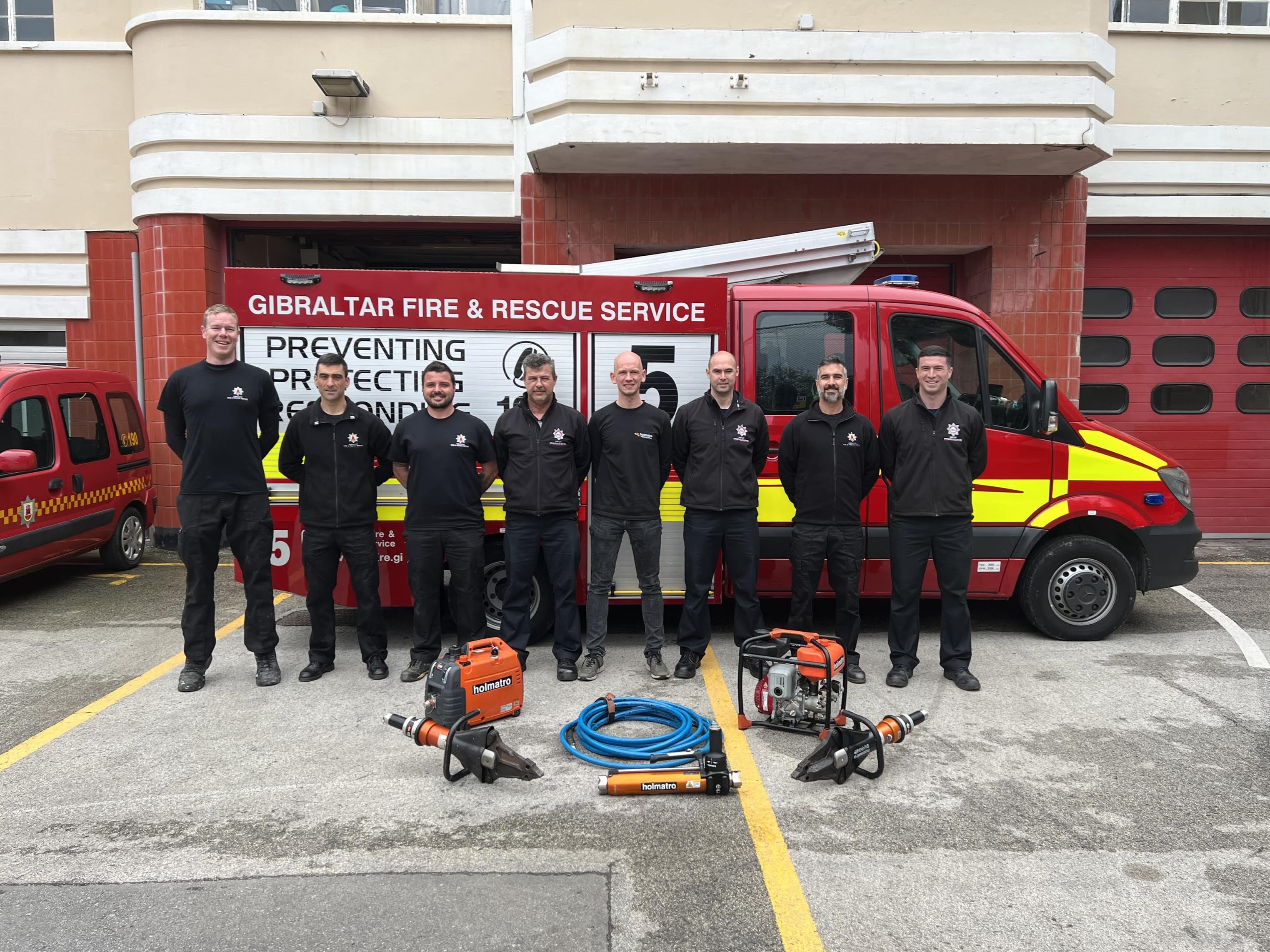 Gibraltar Fire And Rescue Service Personnel Attend Various Training ...