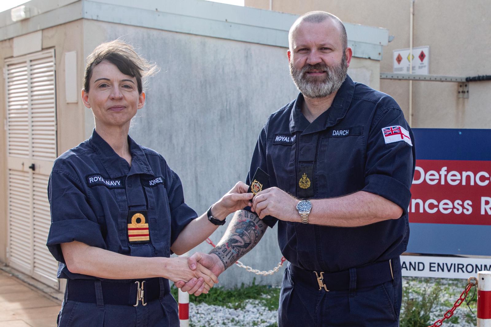 Warrant Officer Promotion - Your Gibraltar TV (YGTV)