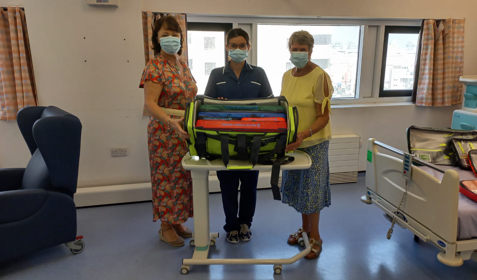 Rainbow Ward Grateful For RICC Donation Of Emergency Transfer Bags ... Rainbow Ward Grateful For RICC Donation Of Emergency Transfer Bags ...