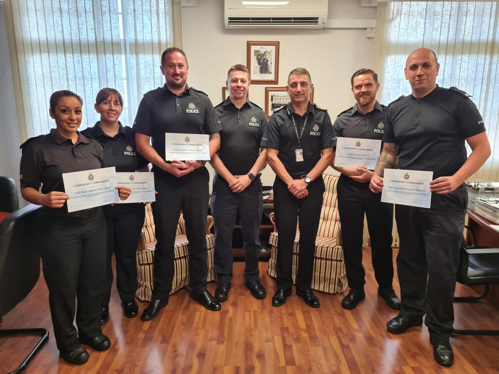 RGP Team Receive Commendations - Your Gibraltar TV (YGTV)