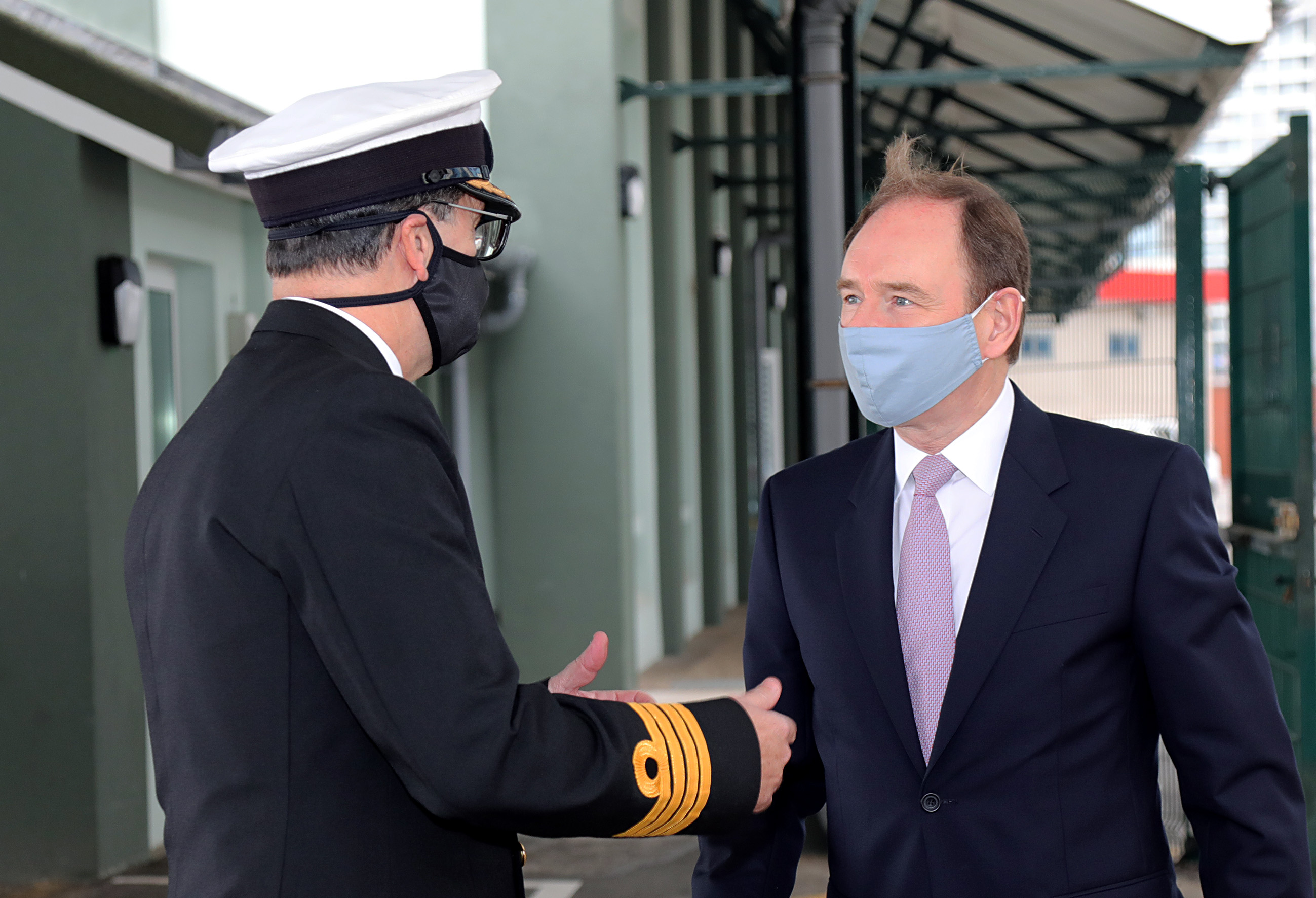 Governor visits HM Customs - Your Gibraltar TV (YGTV)