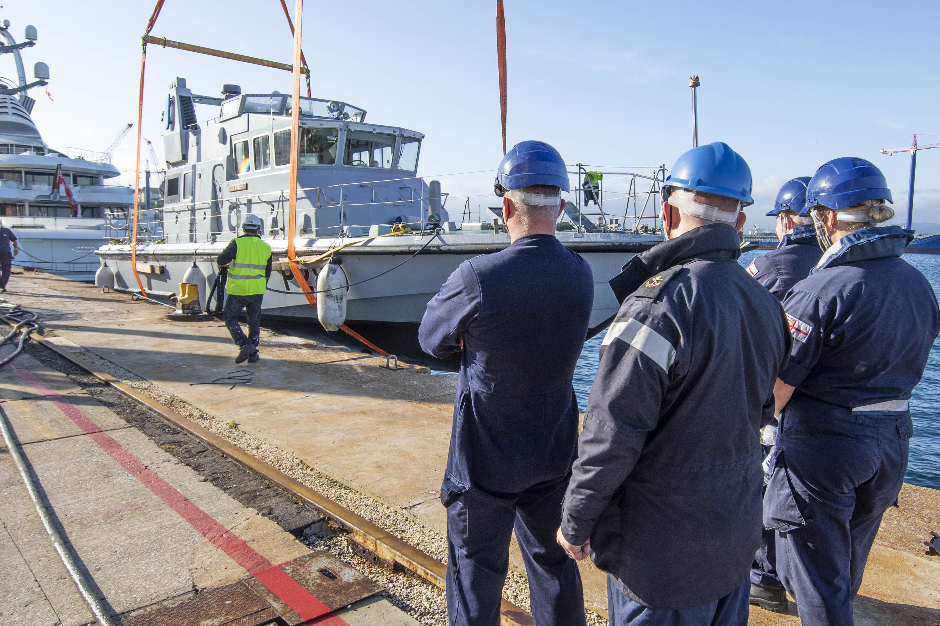 HMS Dasher Returns To Operational Duty - Your Gibraltar TV (YGTV)