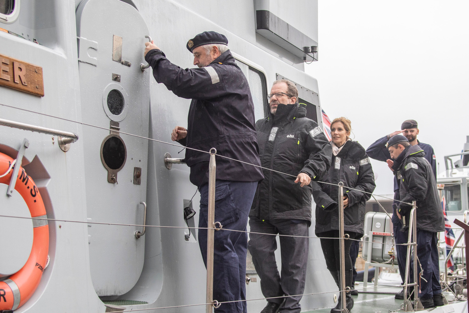 Government Representatives Visit HMNB Gibraltar - Your Gibraltar TV (YGTV)