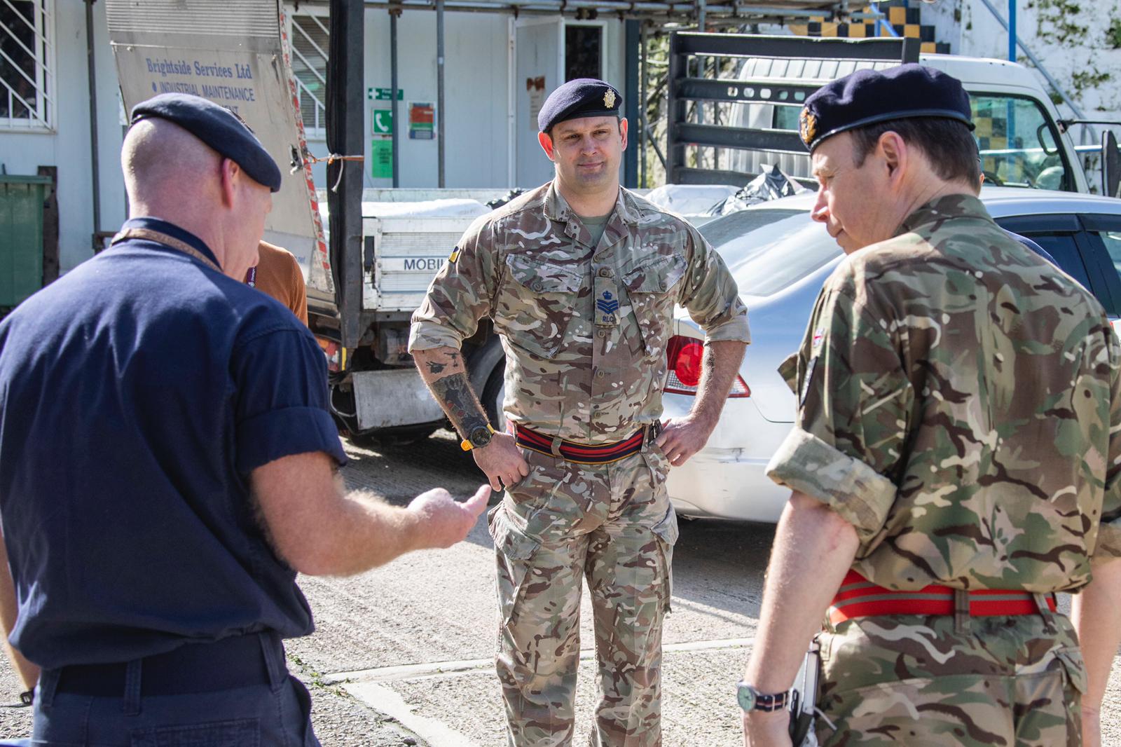 Governor Visits MOD Estate - Your Gibraltar TV (YGTV)