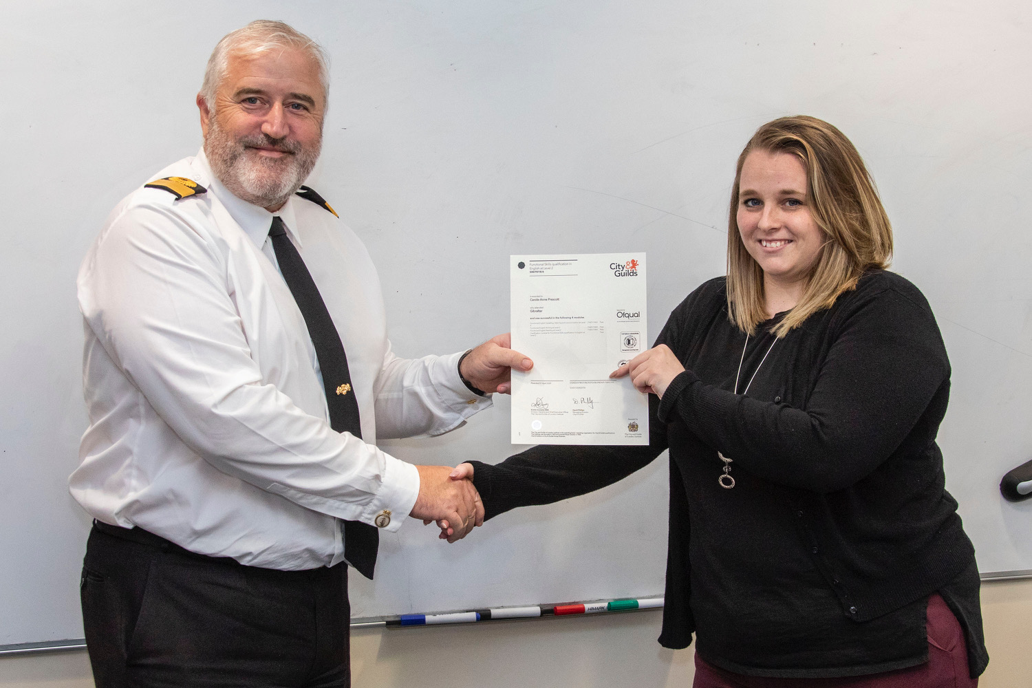 Presentation Of Certificates By Commander British Forces - Your ...